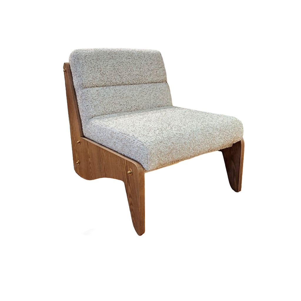 BUTACA ESTACIONARIA EN TELA TEXTURIZADA – Ilumel