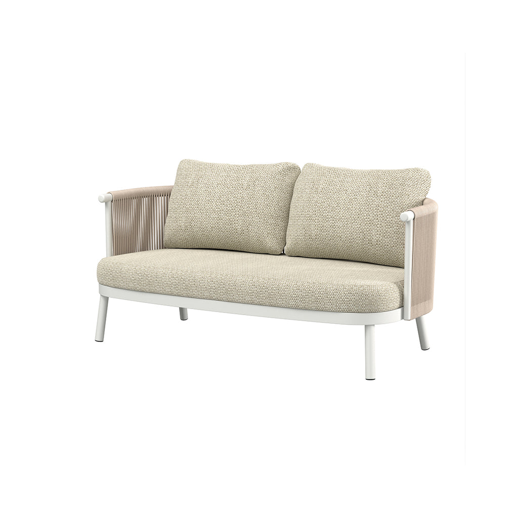 SOFA DE EXTERIOR DE DOS ASIENTOS VATICAN EN CUERDA – Ilumel